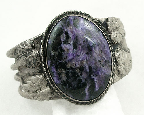 Native American Sugilite Bracelet - Garden Party Collection Vintage Jewelry